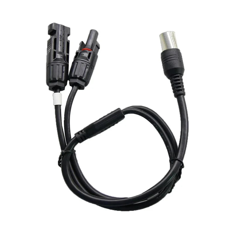PECRON Solar Charging Cable, M/C/4 to 5-Pin GX16 Aviation Plug Solar C
