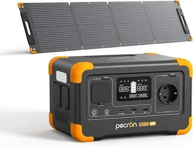 PECRON E300LFP Expandable Portable Power Station 600W 288Wh – Pecron-eu